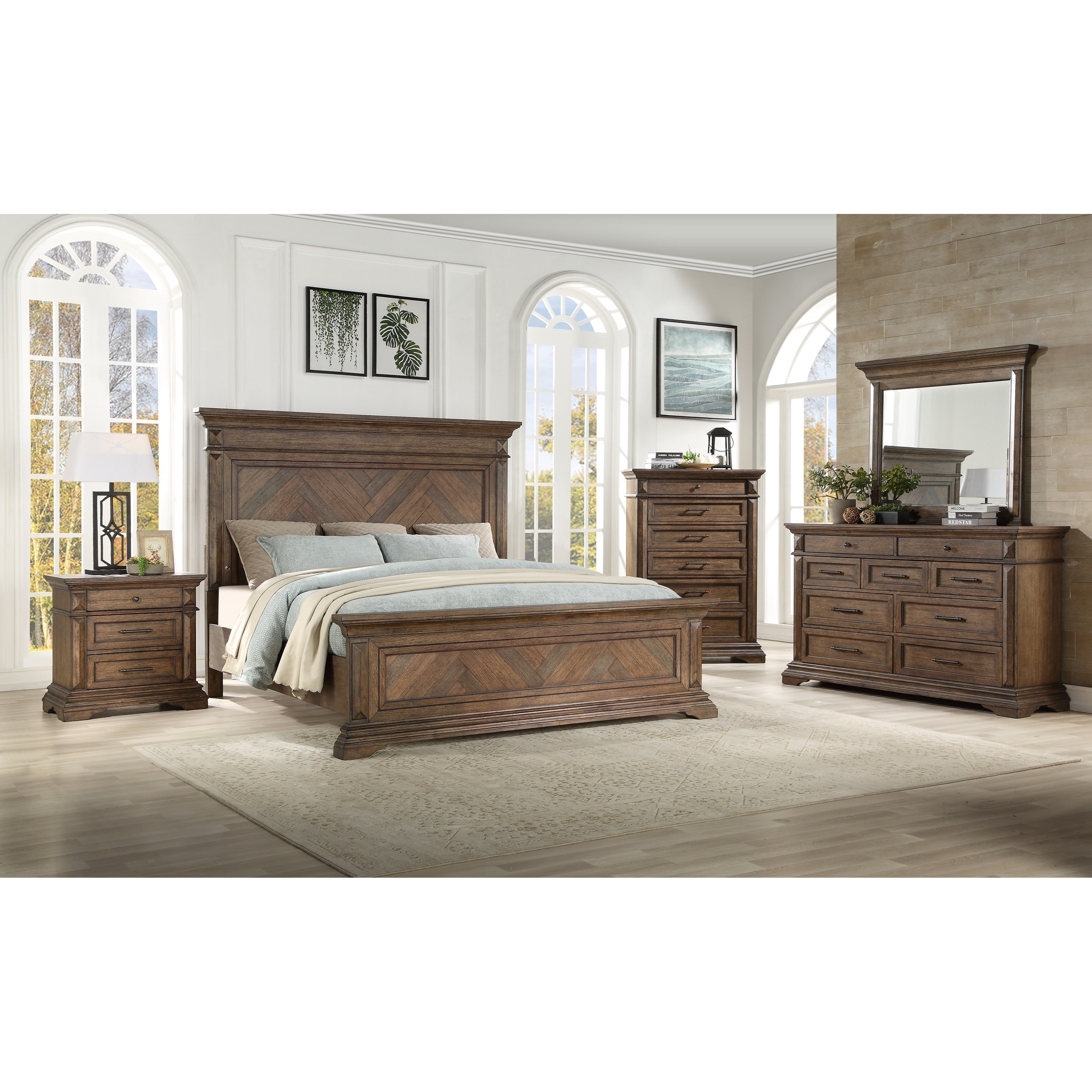 New Classic Sevilla B2264 070x1 B2264 050x1 B2264 040x1 x1 B2264 060x1 King Bedroom Group Reeds Furniture Bedroom Group